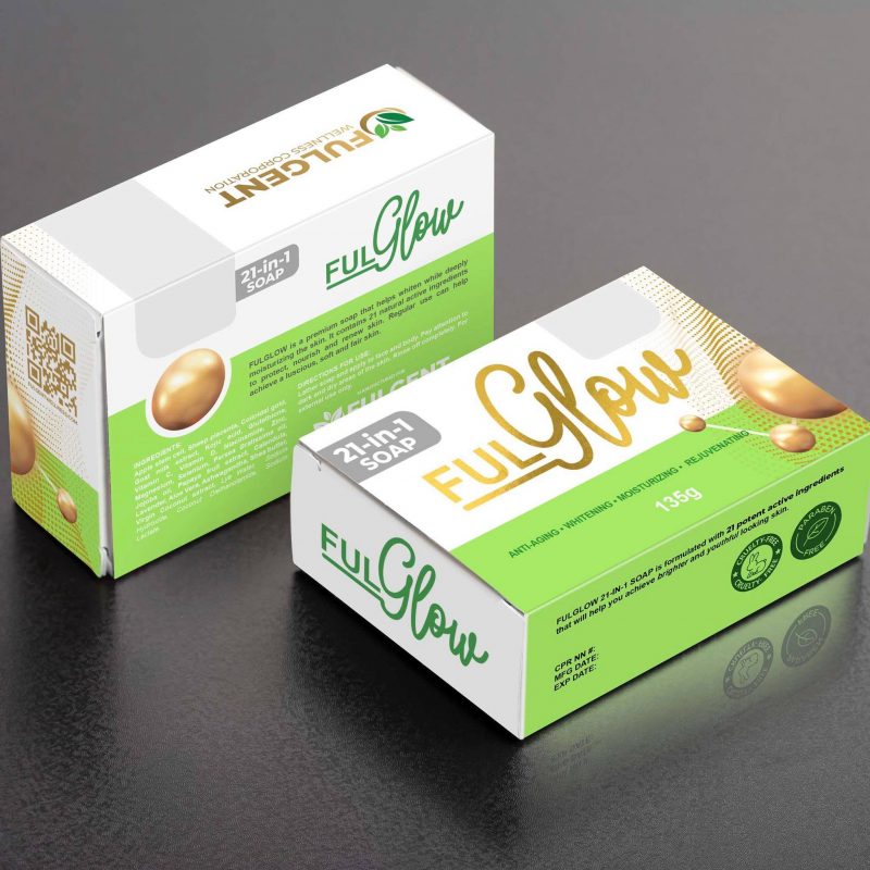 FulGlow 21-in-1 Soap - Test Fulgent Wellness Corporation